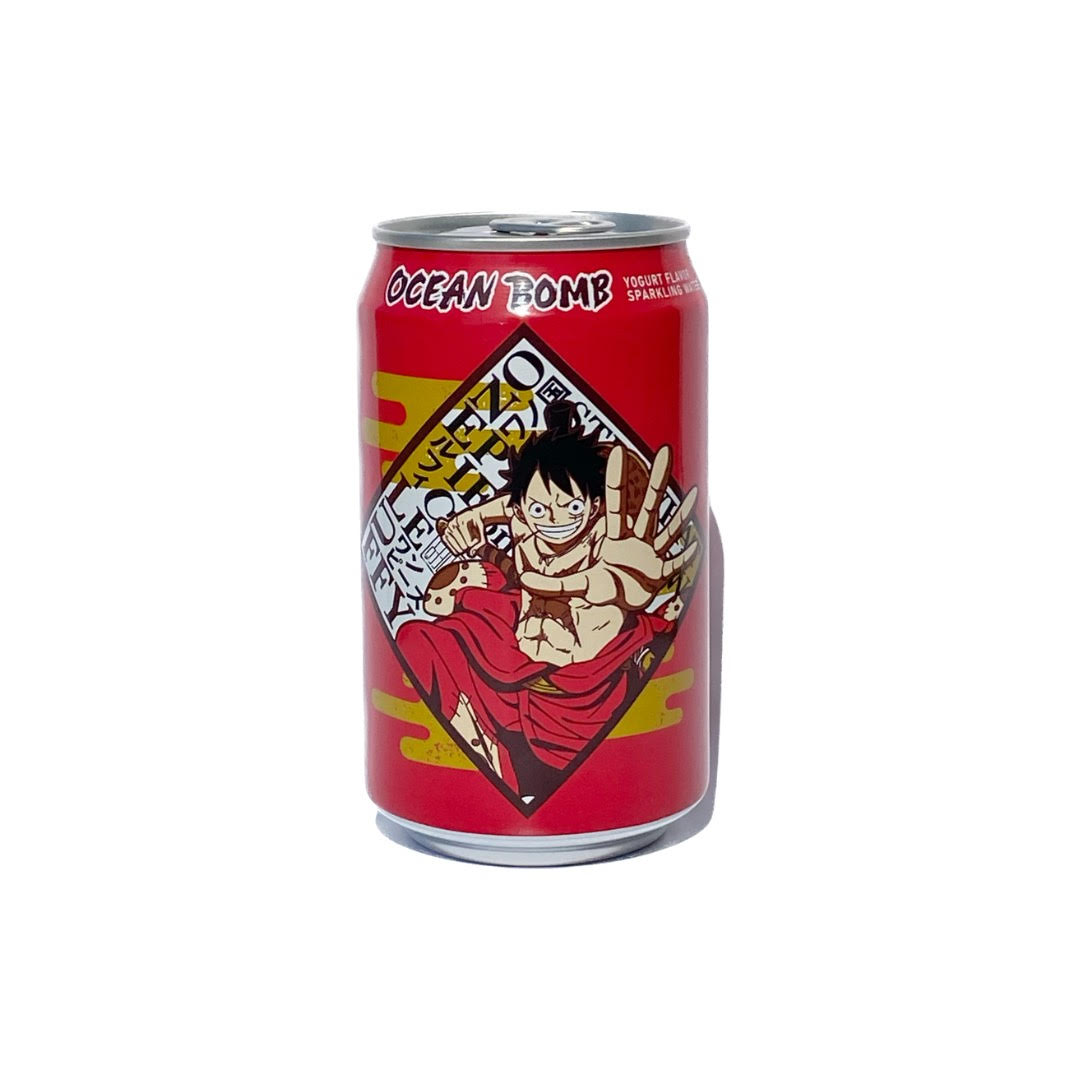 Ocean Bomb One Piece Yogurt Flavor Soda 330ml - Japantastic