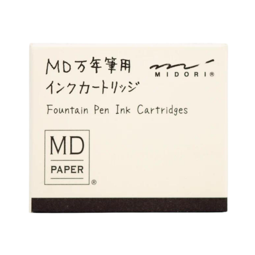 Fountain Pen MD Fountain Pen Cartridge Black - Japantastic