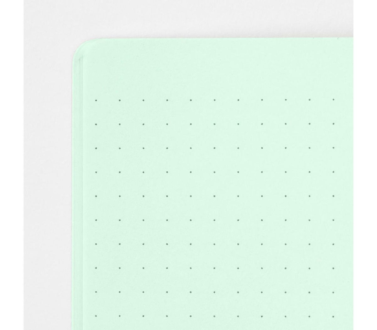 A5 Dot Notebook Colored Paper Green Midori - Japantastic