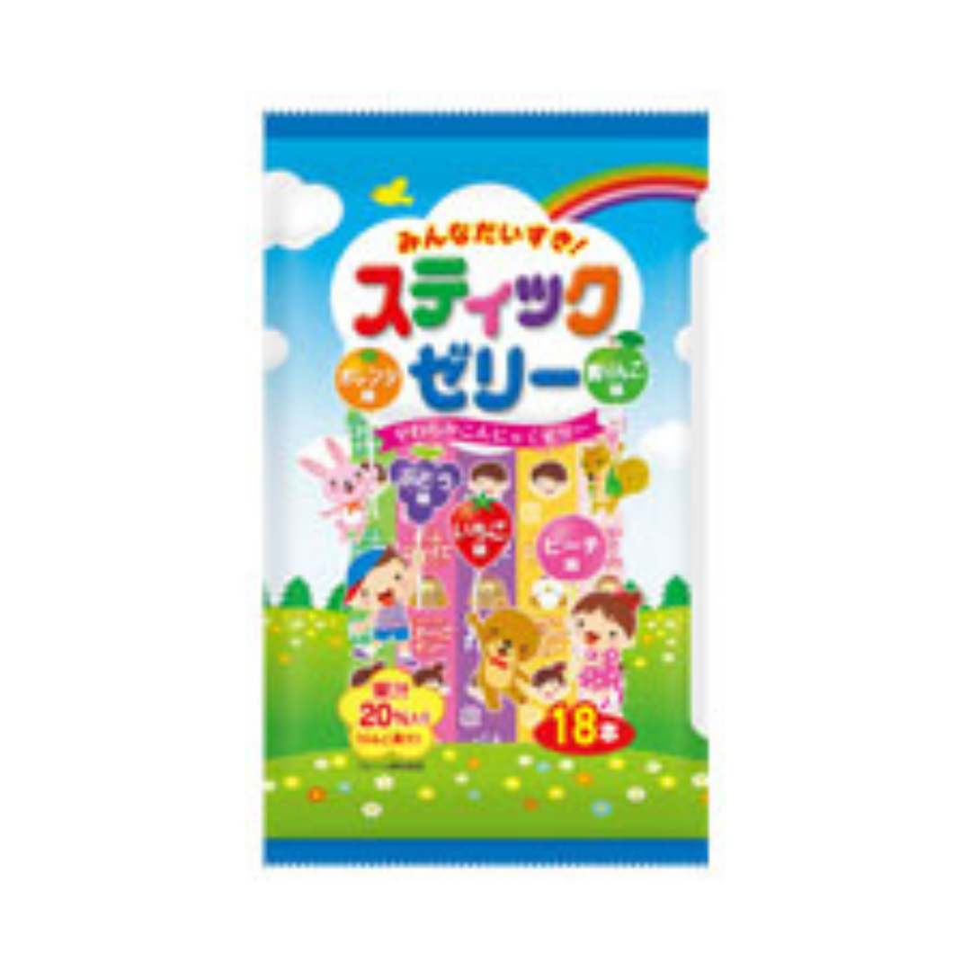 Stick Konjac Jelly 18 Sticks - Japantastic