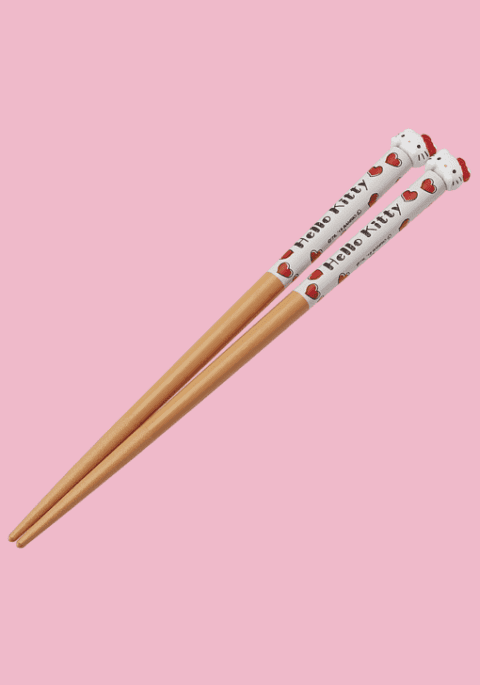 Hello Kitty Mascot Chopsticks - Japantastic