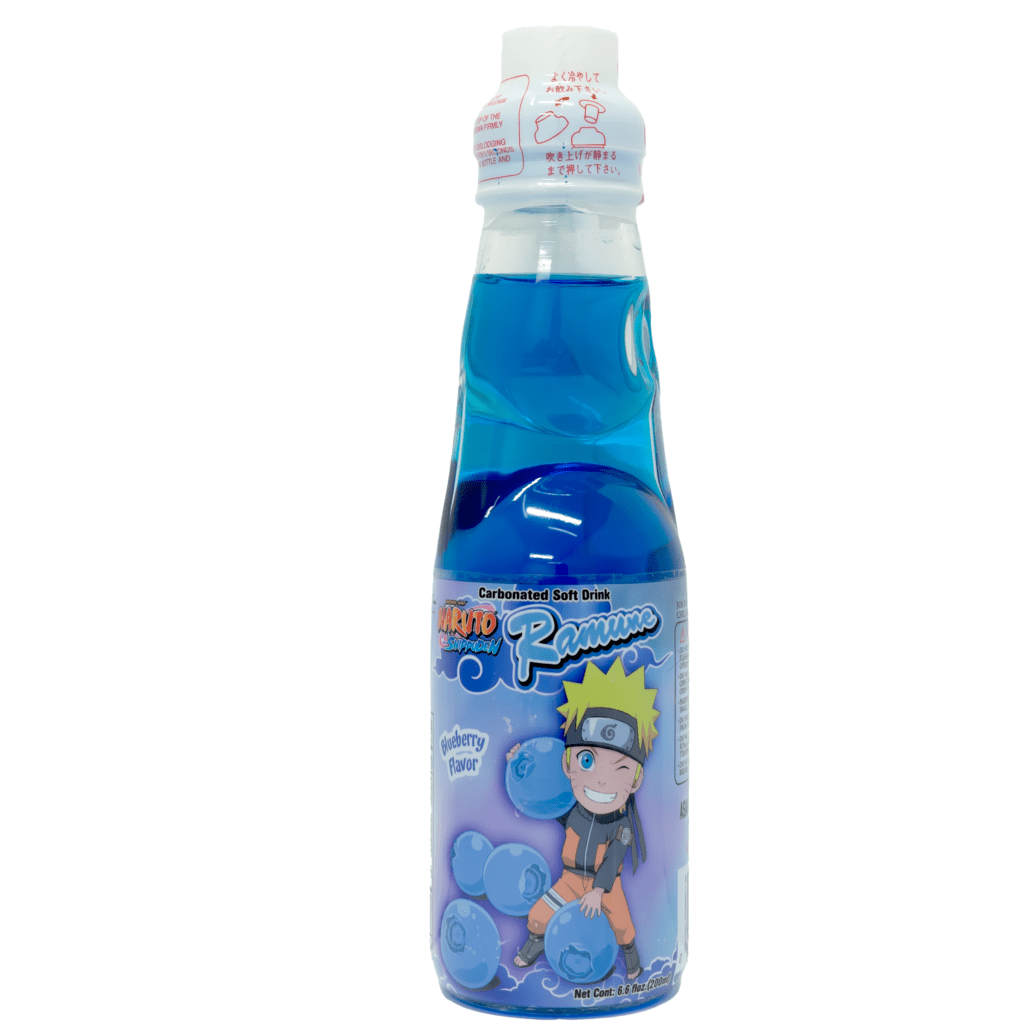 NARUTO Blueberry Ramune 200ml - Japantastic