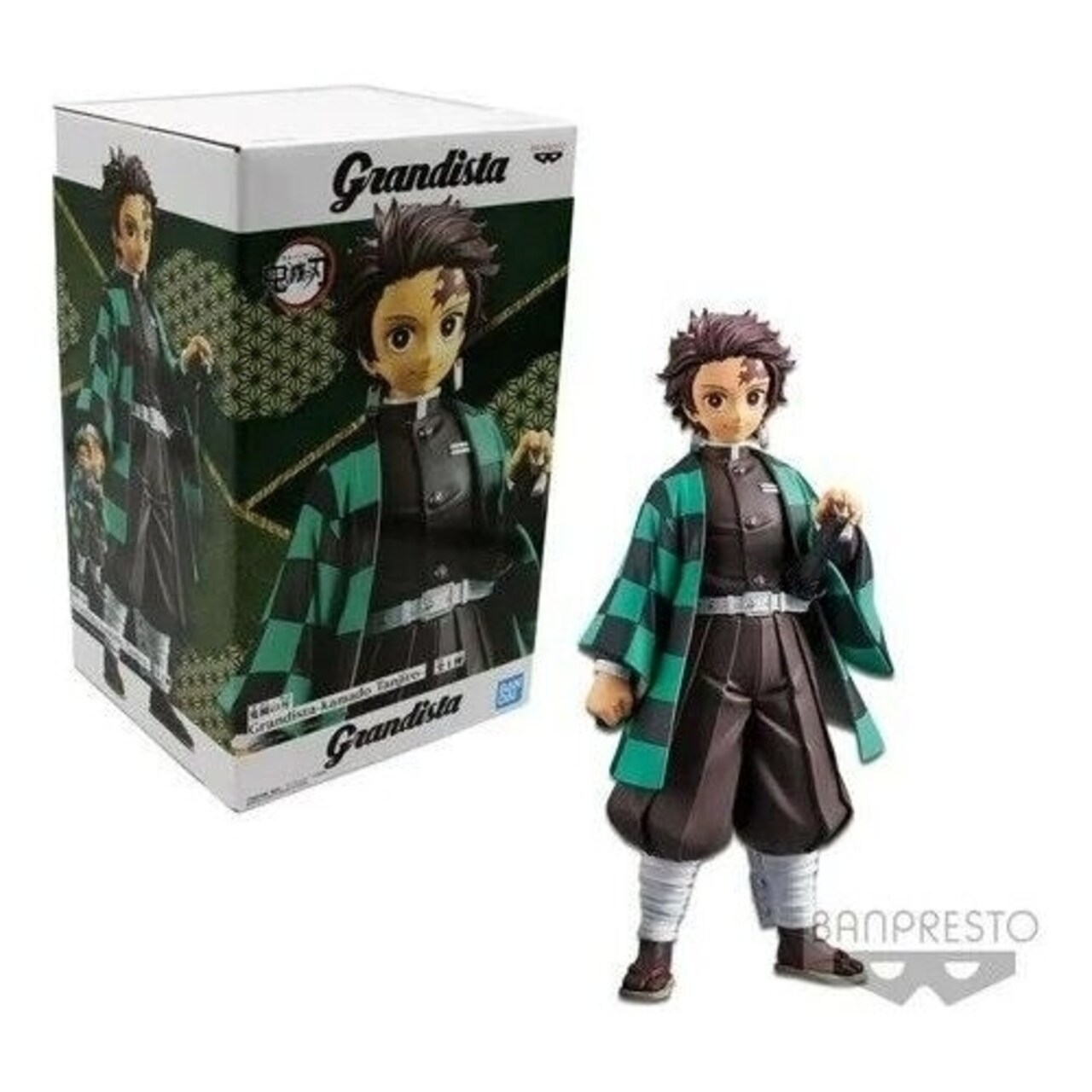 Tanjiro Kamado Grandista Figure – Demon Slayer Banpresto Collectible ...